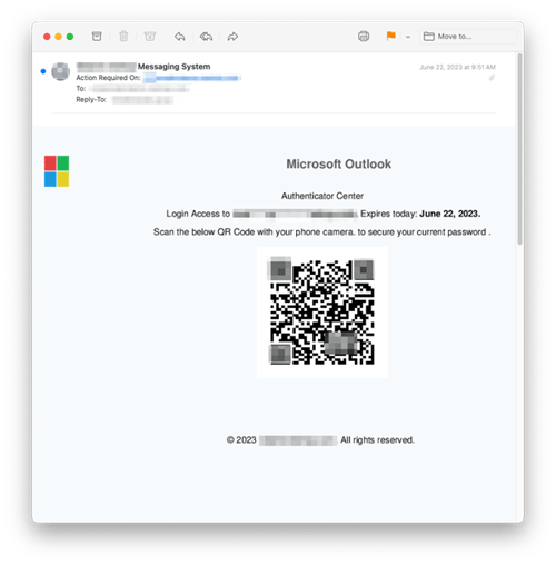 Phishing Attacks Employing QR Codes Are Capturing User Credentials